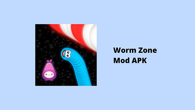 Worm Zone Mod APK, Game Paling Adiktif di Smartphone
